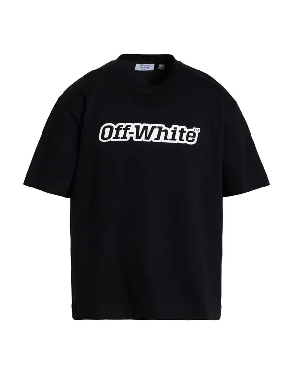OFF-WHITE™ Off- T-shirt Size Cotton, Elastane - Black