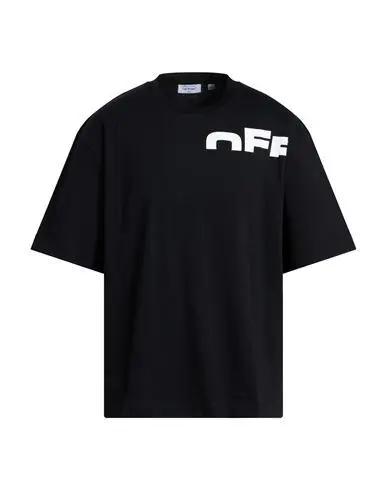 OFF-WHITE™ Off- T-shirt Size Cotton, Elastane - Black