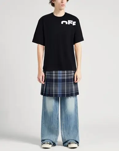 OFF-WHITE™ Off- T-shirt Size Cotton, Elastane - Black