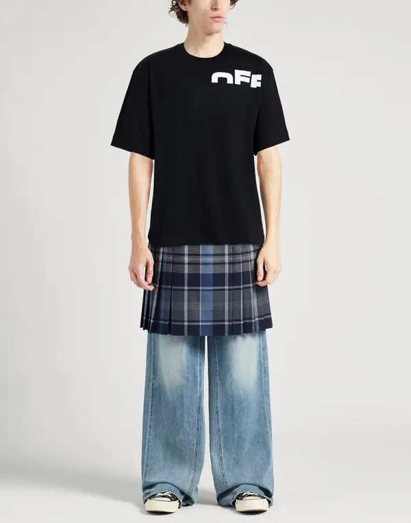 OFF-WHITE™ Off- T-shirt Size Cotton, Elastane - Black