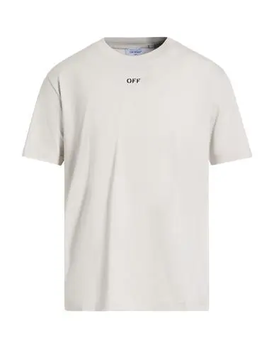 OFF-WHITE™ Off-white T-shirt Size Cotton, Elastane - Grey