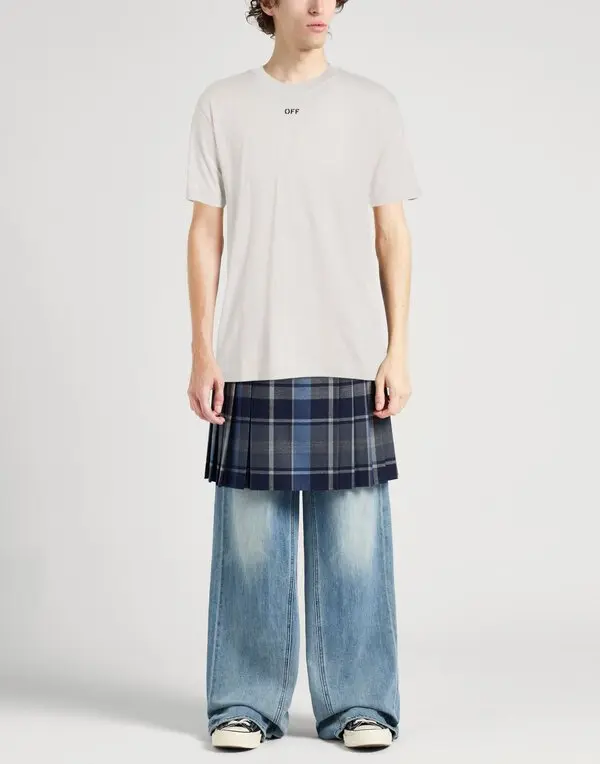 OFF-WHITE™ Off-white T-shirt Size Cotton, Elastane - Light Grey