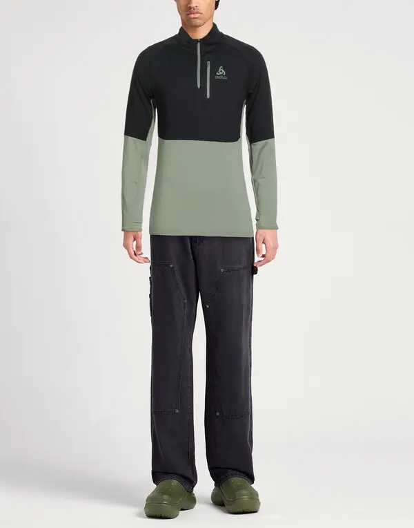ODLO Two-tone Half-zip Fleece Sweatshirt