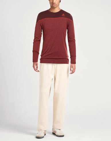 ODLO Merino Wool And Polyamide Long Sleeve T-shirt - Brick
