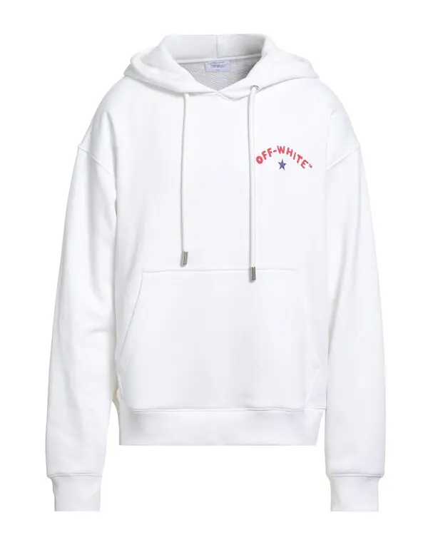 OFF-WHITE™ Cotton And Elastane Logo Hoodie