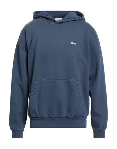 Obey Embroidered Logo Cotton Hoodie