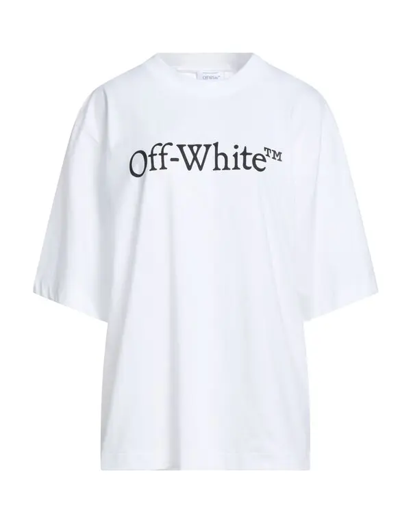 OFF-WHITE™ Off- T-shirt Size Cotton, Elastane