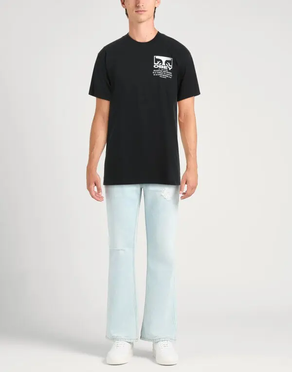 Obey T-shirt Size Cotton