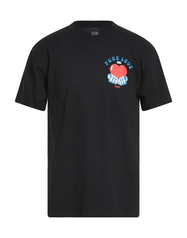 Obey T-shirt Size Cotton