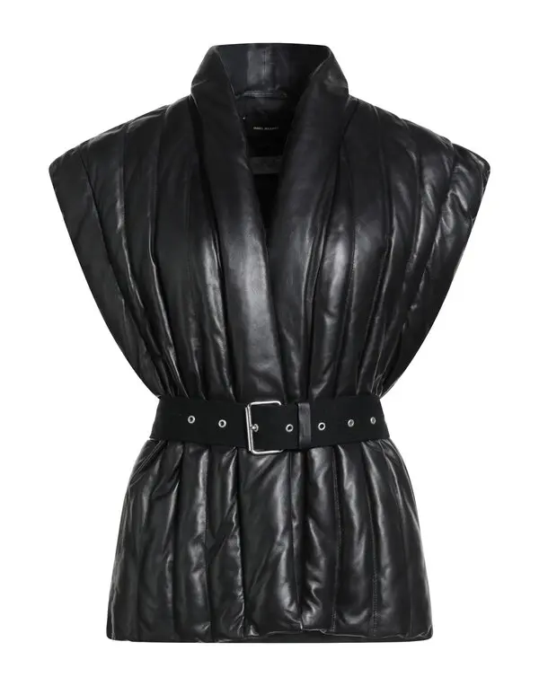 Isabel Marant Belted Lambskin Vest