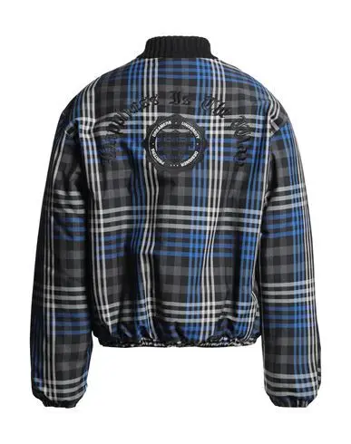 MSGM Embroidered Tartan Jacket