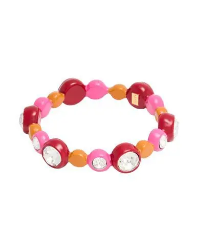 Marni Metal Bracelet With Crystals - Pink