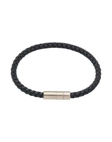 Giorgio Armani Leather Bracelet - Blue
