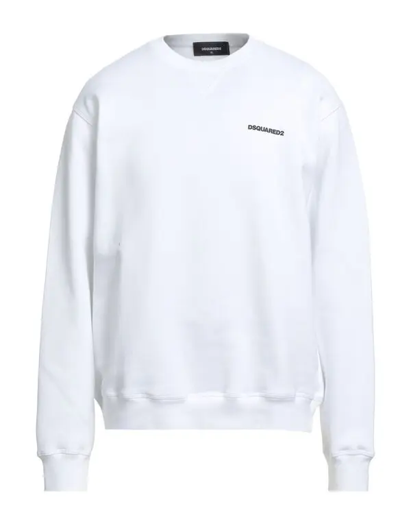 Dsquared2 Cotton-elastane Blend Sweatshirt - White