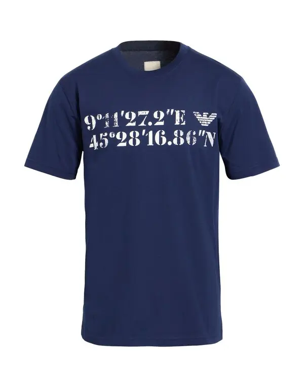 Emporio Armani T-shirt Size Cotton - Navy