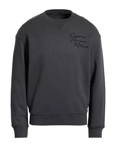 Emporio Armani Cotton-modal Fleece Sweatshirt - Lead