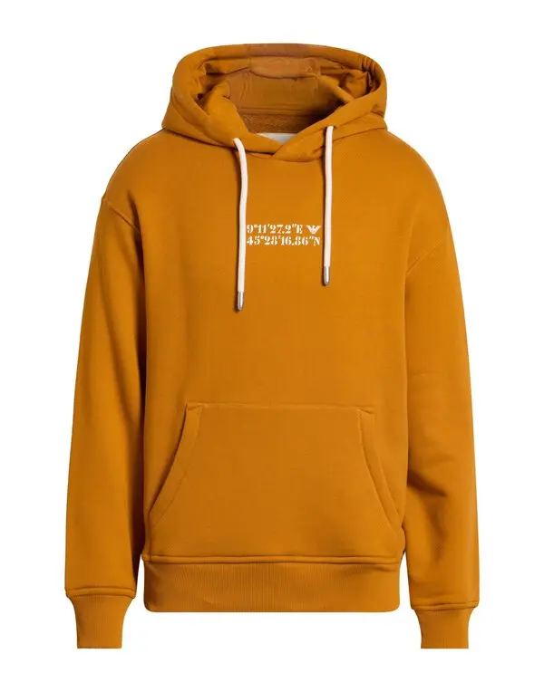 Emporio Armani Cotton French Terry Sweatshirt - Mandarin