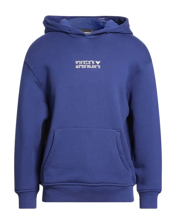 Emporio Armani Light Cotton French Terry Sweatshirt - Navy