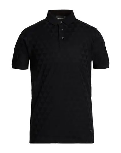 Emporio Armani Polo Shirt Size Cotton - Black
