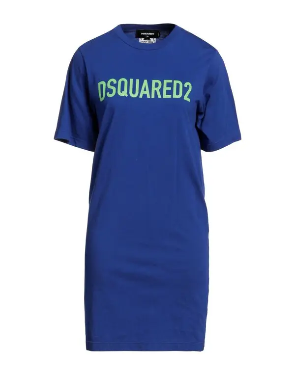 Dsquared2 Cotton T-shirt Dress With Logo