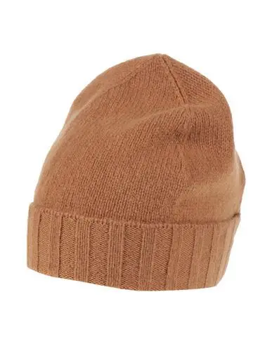 LANEUS Merino Wool Beanie - Brown