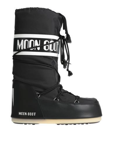 Moon Boot Boots In Textile Fibers And Synthetic Material - Black