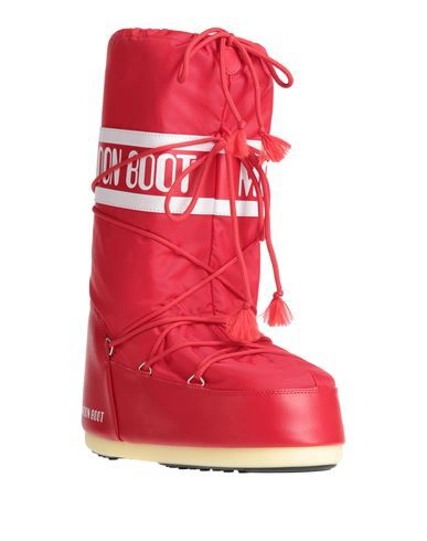 Moon Boot Boots In Textile Fibers And Synthetic Material - Red