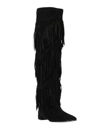ROGER VIVIER Suede Fringe Boots