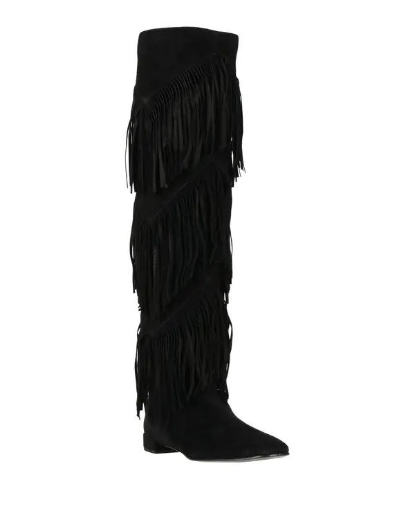 ROGER VIVIER Suede Fringe Boots