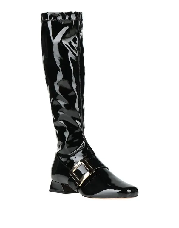 ROGER VIVIER Buckled Knee High Boots