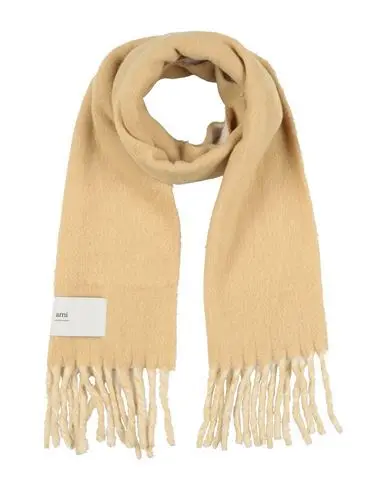Ami Scarf Alpaca Wool, Wool, Polyamide - Beige