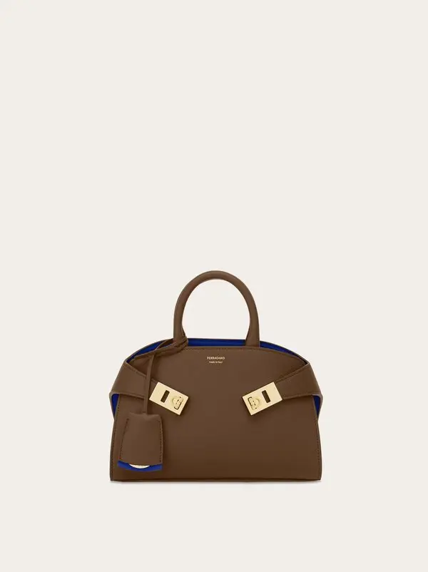 FERRAGAMO Hug Handbag - Brown