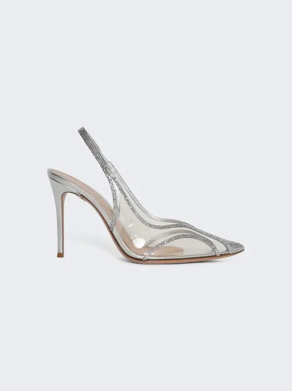 GIANVITO ROSSI Brenda Pumps - Silver