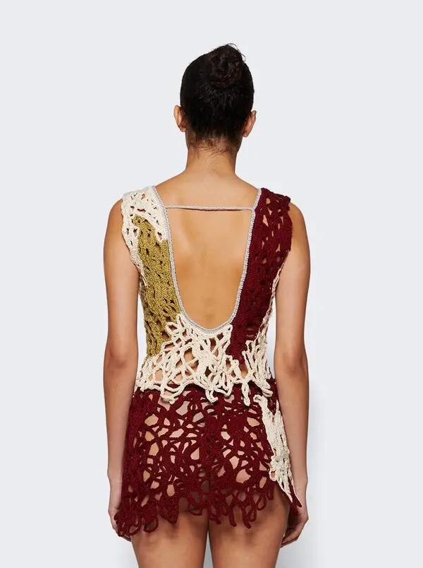 MAYSHA Crochet Tank Top