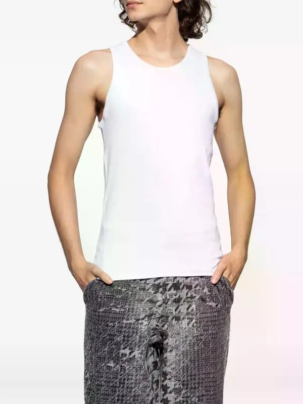 DIESEL® Sleeveless "t-arm-lkds" Vest - White