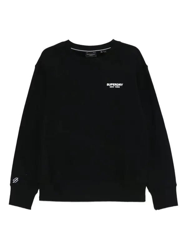 Superdry Logo-print Sweatshirt - Black