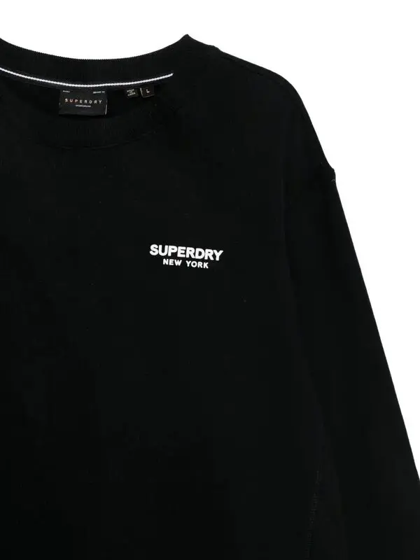 Superdry Logo-print Sweatshirt - Black