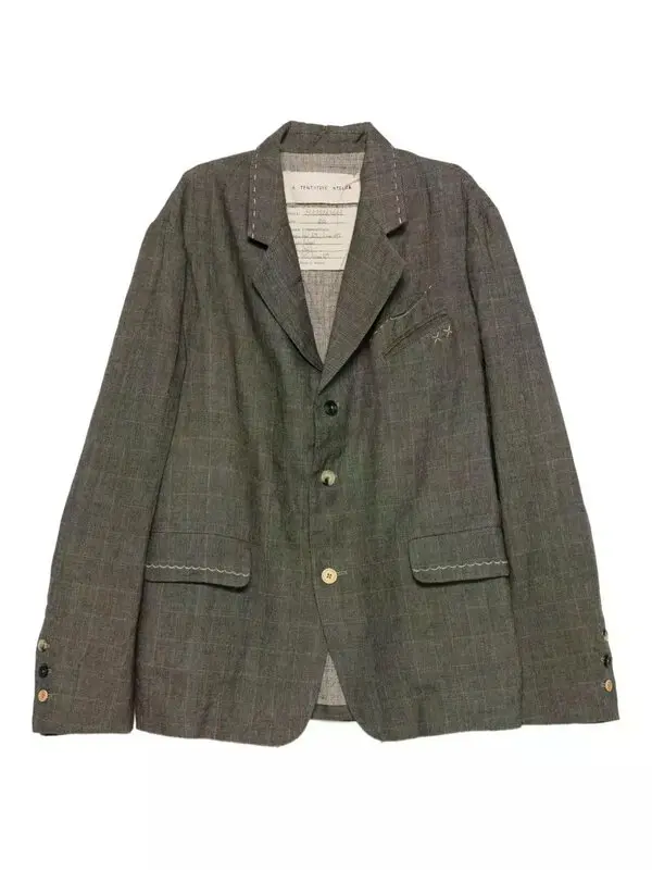 A TENTATIVE ATELIER Single-breasted Blazer