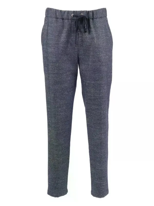 Lorena Antoniazzi Elasticated-waistband Trousers - Blue