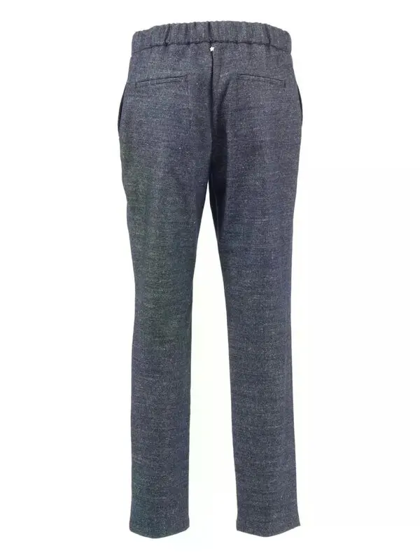 Lorena Antoniazzi Elasticated-waistband Trousers - Blue
