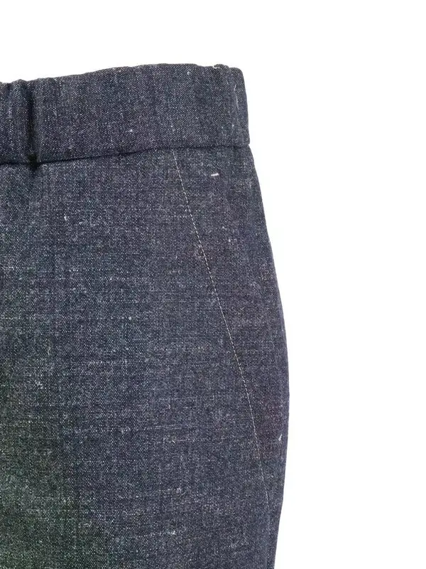 Lorena Antoniazzi Elasticated-waistband Trousers - Blue