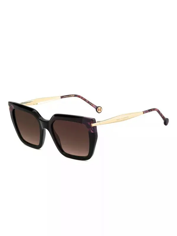 Carolina Herrera Square-frame Gradient Sunglasses
