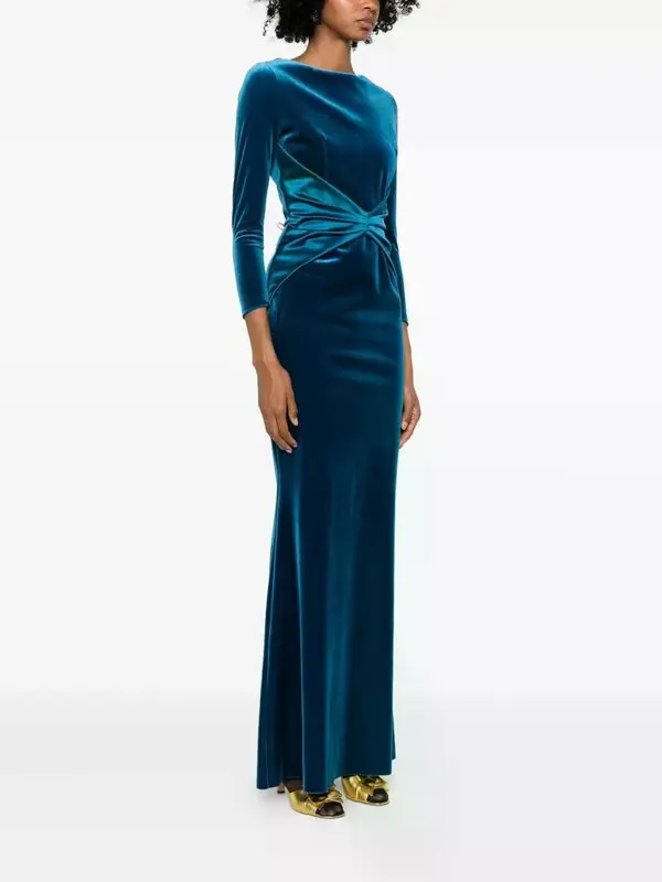 blue velvet petite dress Short Blue Velvet Homecoming Dress with Lace-Up Back Red / 1