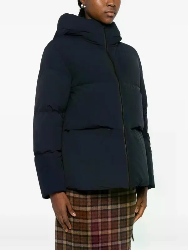 Woolrich Hooded Zip-up Puffer Jacket