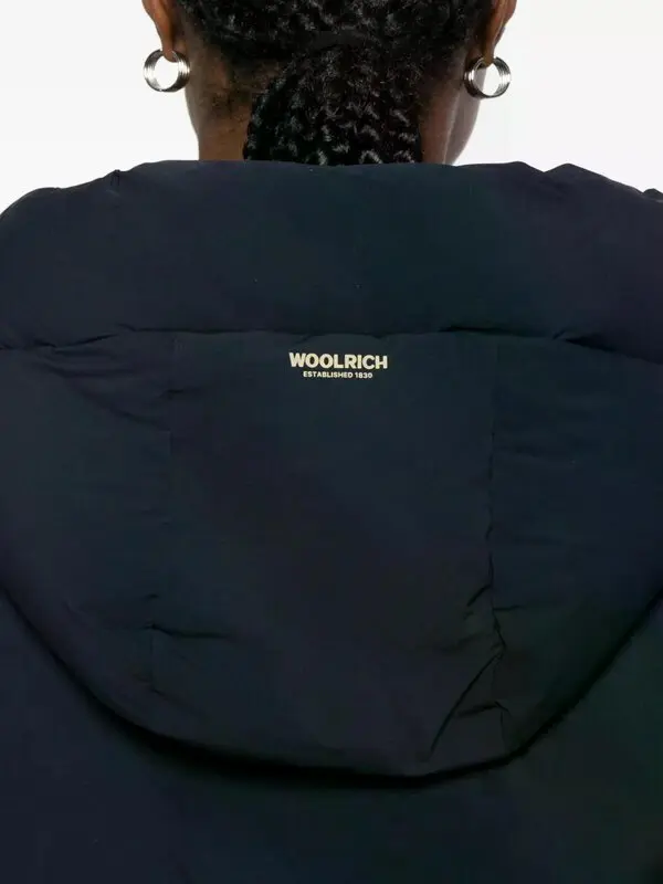 Woolrich Hooded Zip-up Puffer Jacket