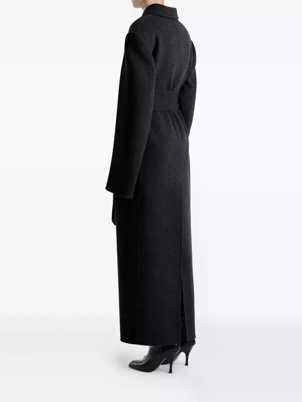 Khaite Belted Collared Coat