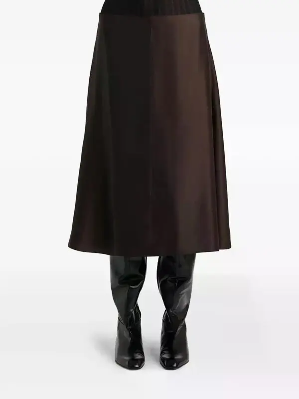 Khaite Nania A-line Skirt