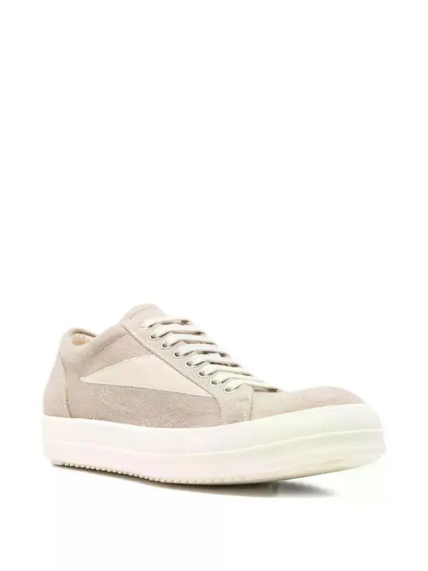 Rick Owens Suede Sneakers - Neutrals