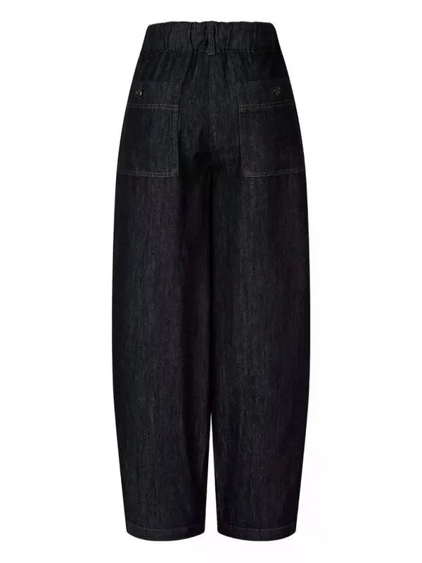STUDIO TOMBOY Drawstring Waist Jeans - Blue