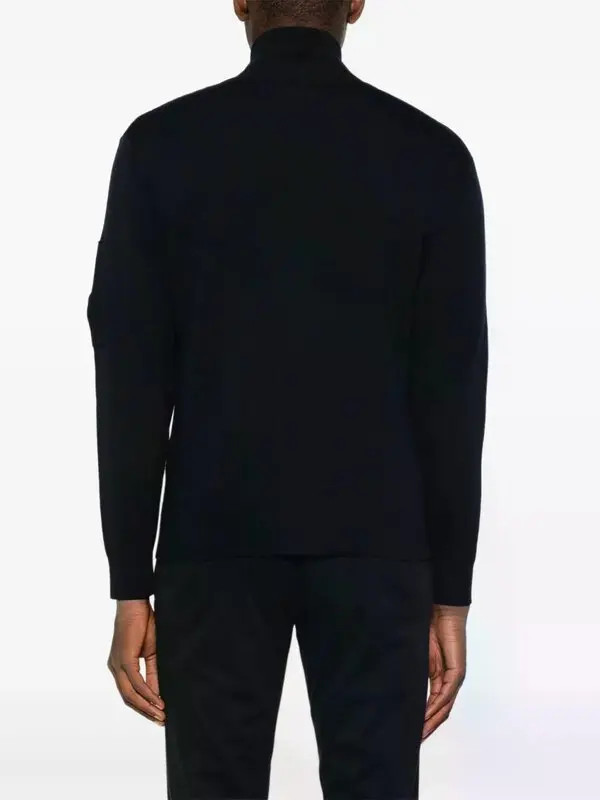 C.P. COMPANY Logo-patch Sweater